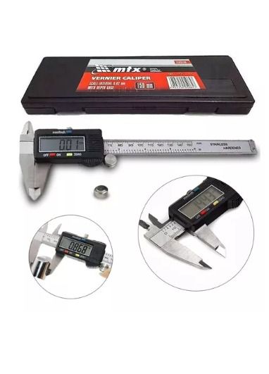 PAQUIMETRO DIGITAL 6 POLEGADA 150 MM | Casa Anzai