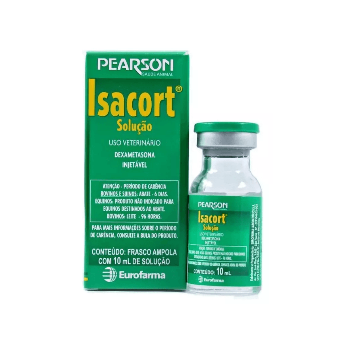 Isacort solução 10ml - Pearson | Casa Anzai