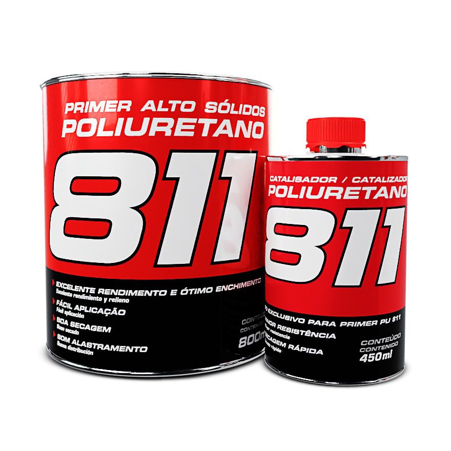 Primer Hs 811 1/4 (S/cat) Maxi Rubber 800ml | Casa Costa Tintas