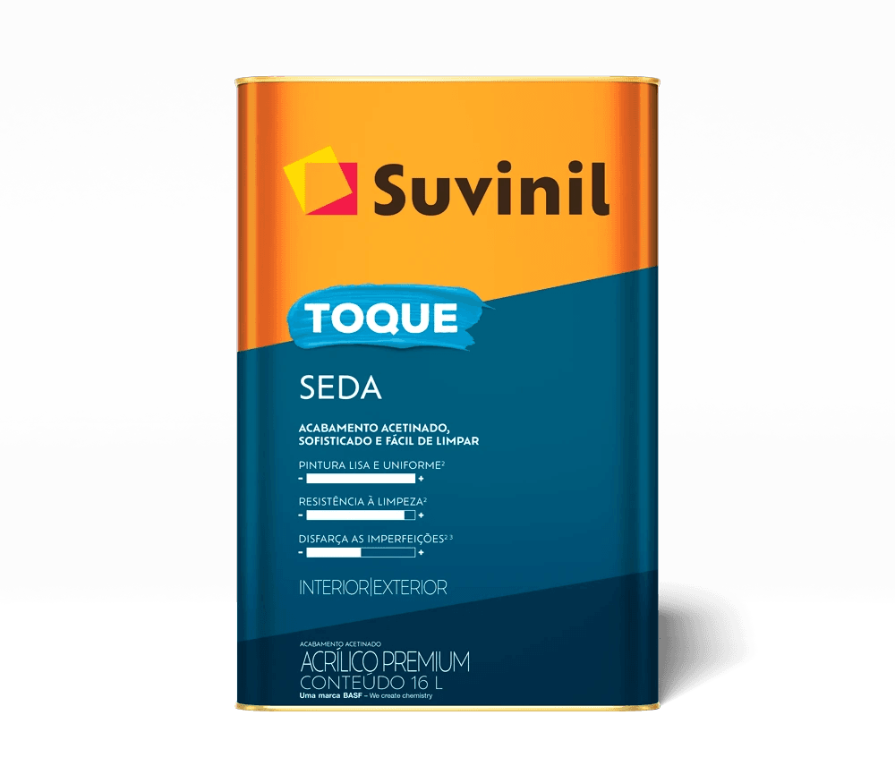 Tinta Acrílica Toque de Seda Base A2 16L Suvinil | Casa Costa Tintas