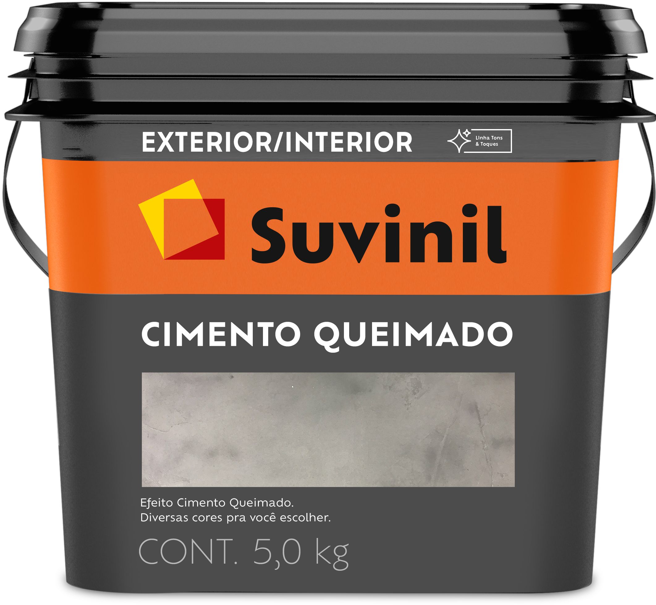Cimento Queimado 5KG Suvinil | Casa Costa Tintas