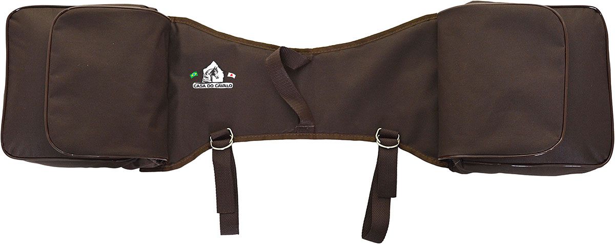 Alforge de Lona Térmico Marrom | Casa do Cavalo