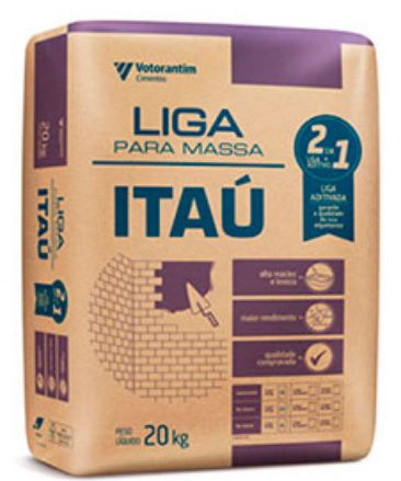 LIGA PARA MASSA ITAU VOTORANTIM SACO 20 KG | Casa Fácil Materiais Para ...