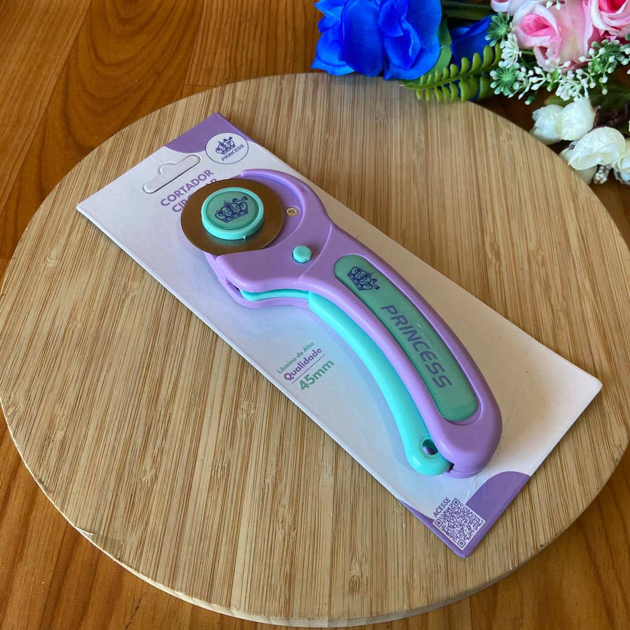 Cortador Circular Princess 45mm - UN | CHAMMA FESTA