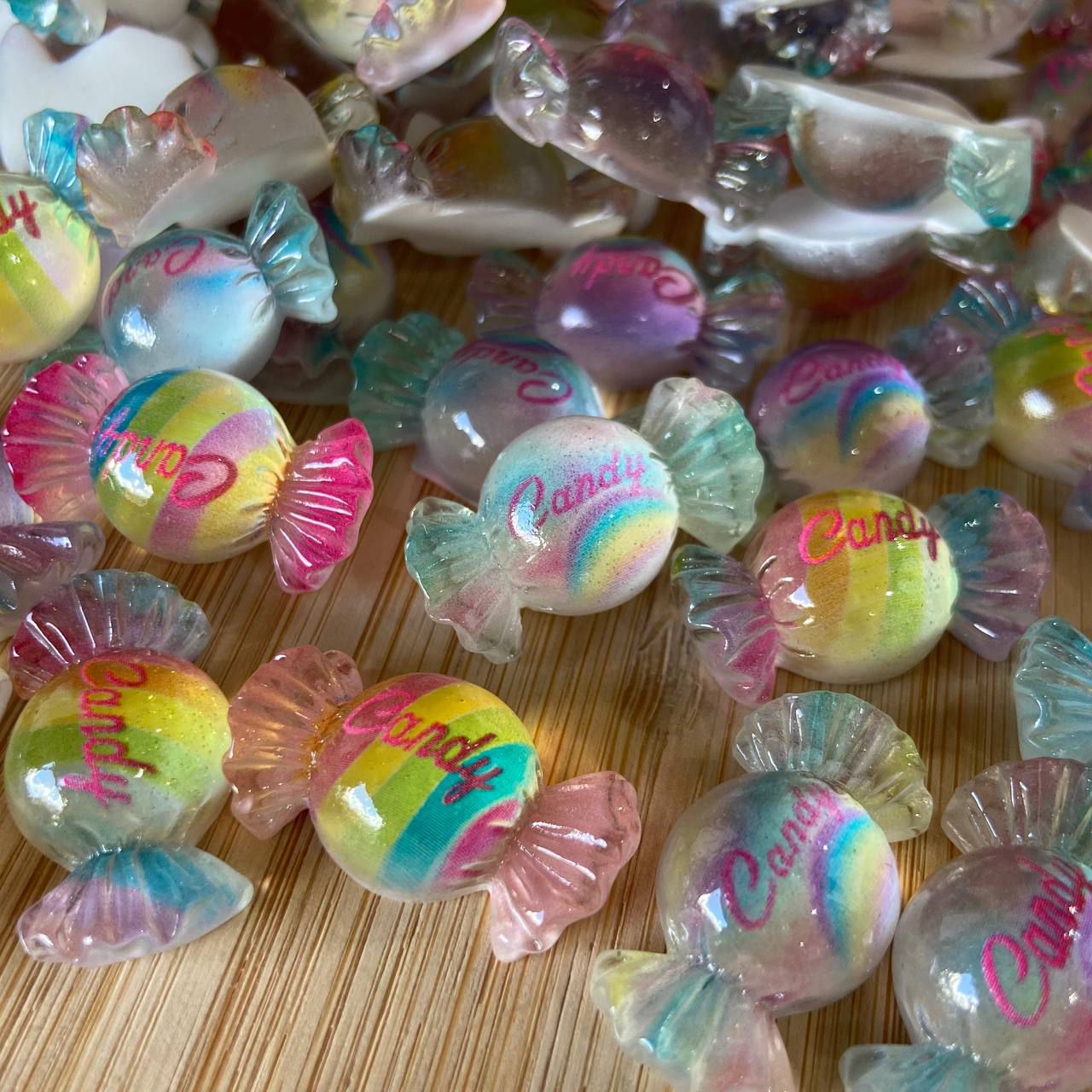 Aplique Resina Bala Candy 2,5cm 10 unidades | CHAMMA FESTA