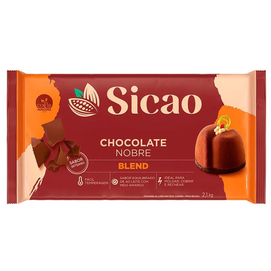 CHOCOLATE BLEND NOBRE 2.1KG SICAO | CHOKDOCE