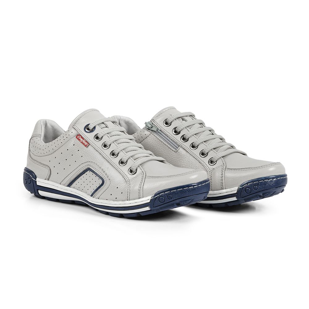 Sapatênis Masculino Couro Gelo Comfort | Ranster Comfort