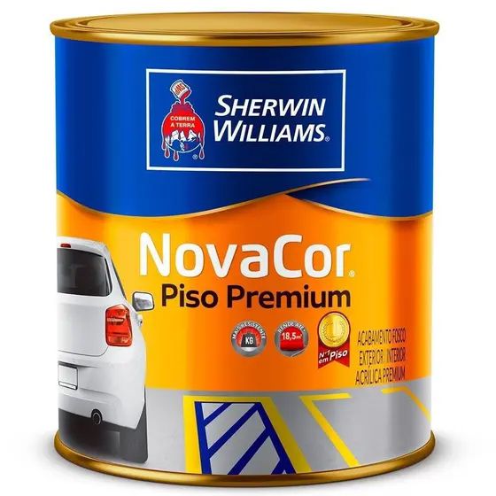 Tinta Novacor Piso Premium Sherwin Williams 900ml Cores | Almeida ...