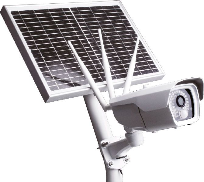 Câmera com Placa Solar para Monitoramento para Gado 4g | C&M Store