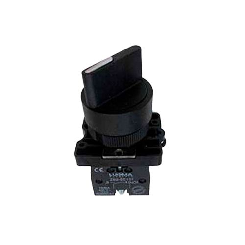 COMUTADORA MANOPLA CURTA LK-ED25 2 POS FIXAS 1NA+1NF LUKMA | Comercial Leal