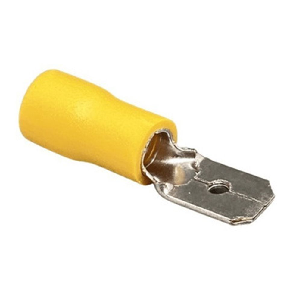 TERMINAL TIPO MACHO 4 A 6 MM AMARELO MA-6-6 INTELLI | Comercial Leal