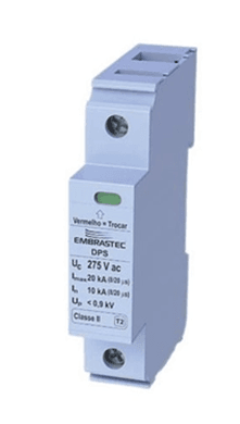 DPS PROTETOR SURTO 45KA 275V EMBRASTEC | Comercial Leal