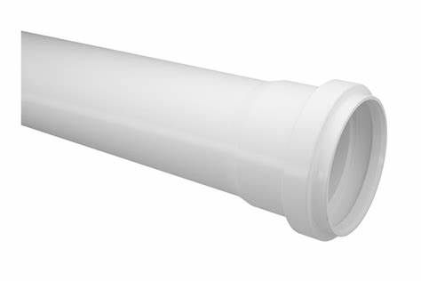 Tubo Cano PVC Esgoto Branco de 50mm Barra 6 Metros (2 POLEGADAS ...