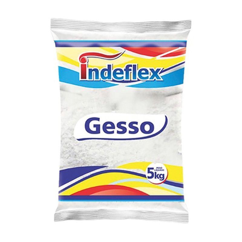GESSO 5KG INDEFLEX | Comercial Prado