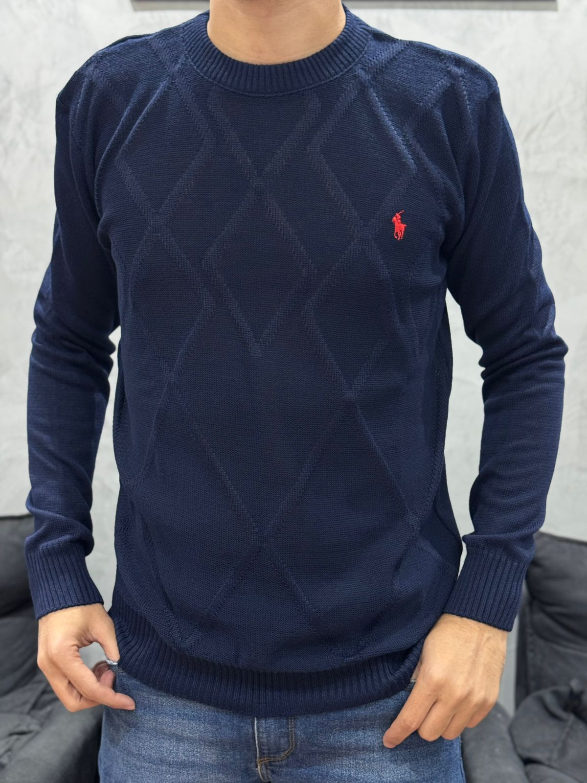 Suéter Premium Ralph - Azul | Conceito 62