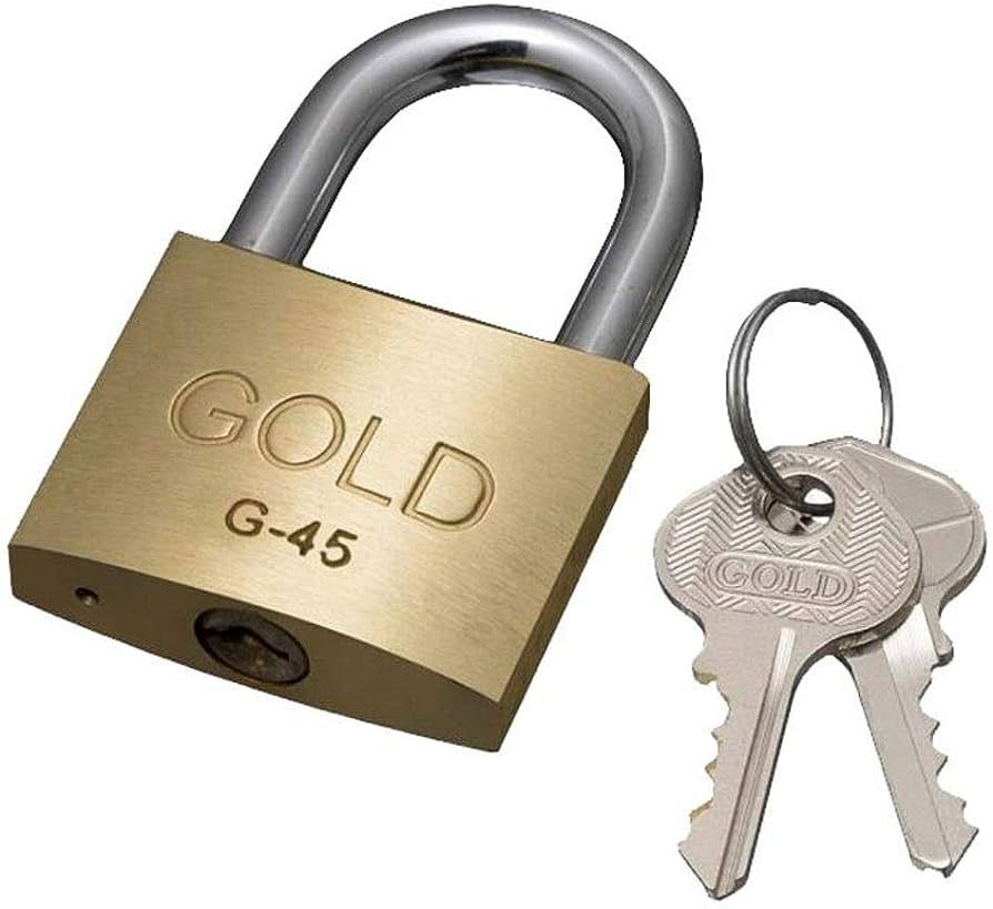 CADEADO 45MM GOLD | Couto Materiais