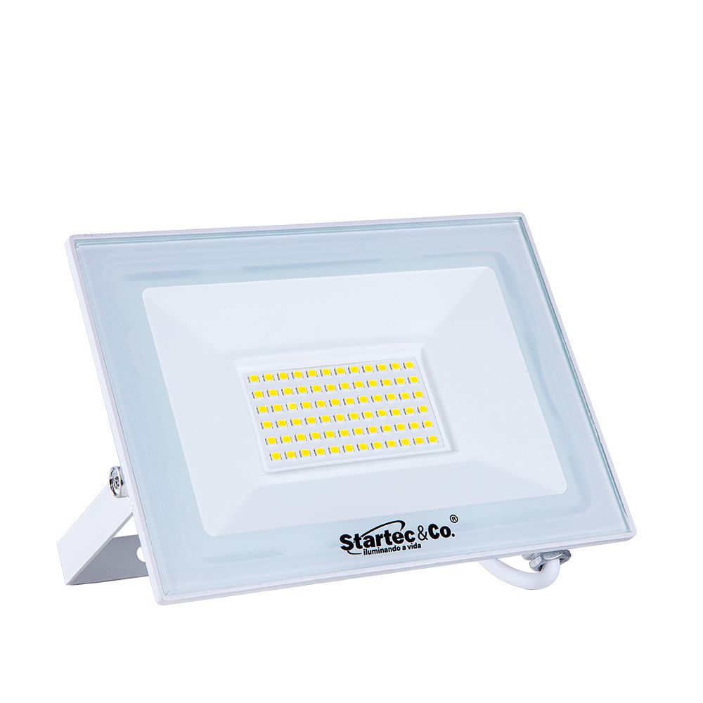 REFLETOR LED BRANCO 10W 6500K STARTEC | Couto Materiais