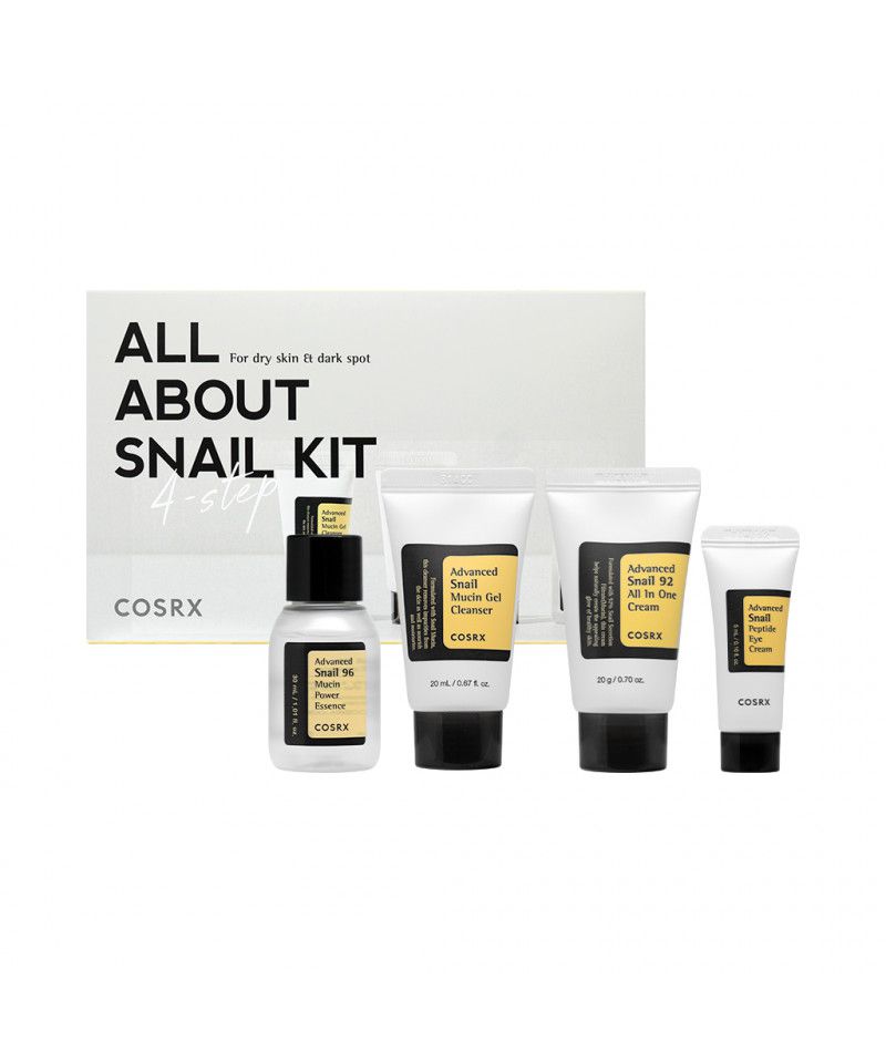COSRX ALL ABOUT SNAIL KIT 4 STEP | SKIN BEAUTY ASIAN