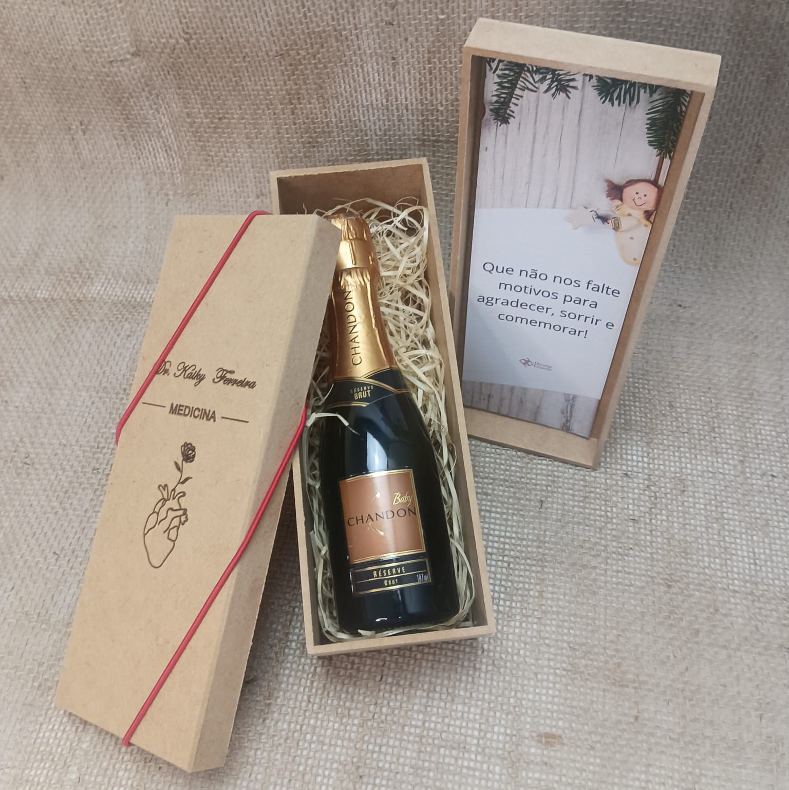 Mini Chandon personalizada | Decorar Criando