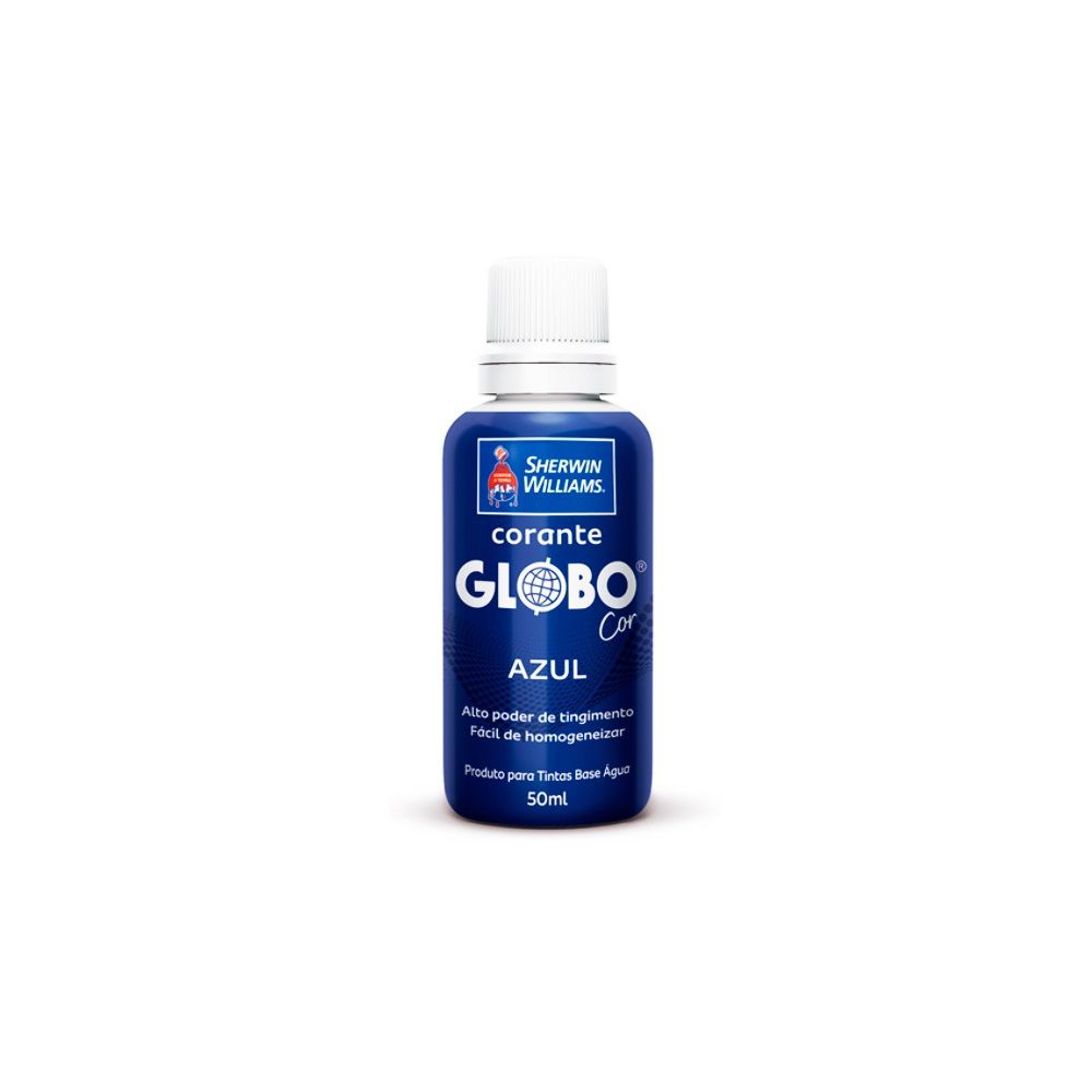CORANTE LÍQUIDO BISNAGA ALTO RENDIMENTO 50ML GLOBO AZUL | Degraus ...