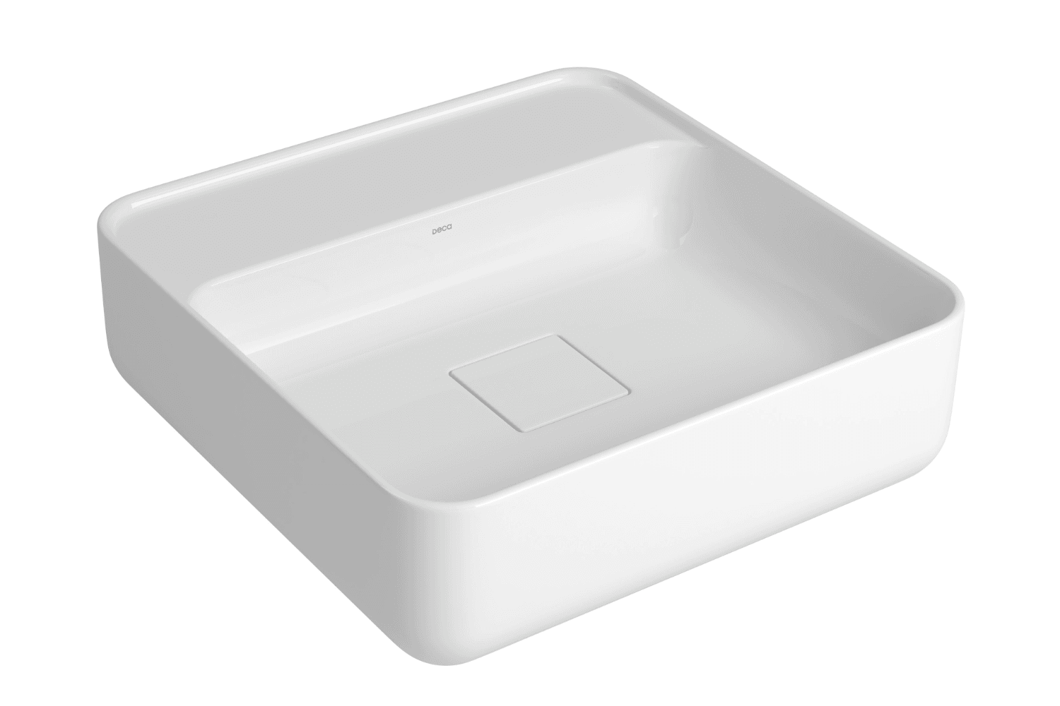 Cuba De Apoio Deca 40x40 L.11040.m.17 Quadrada Mesa Branca | Degraus ...
