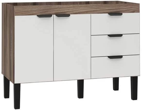 GABINETE FLAMINGO COR TAMARINDO/BR EM MADEIRA 134CM COZIMAX | Degraus ...