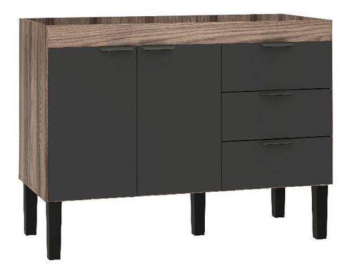 GABINETE FLAMINGO COR TAMARINDO/PR EM MADEIRA 134CM COZIMAX | Degraus ...