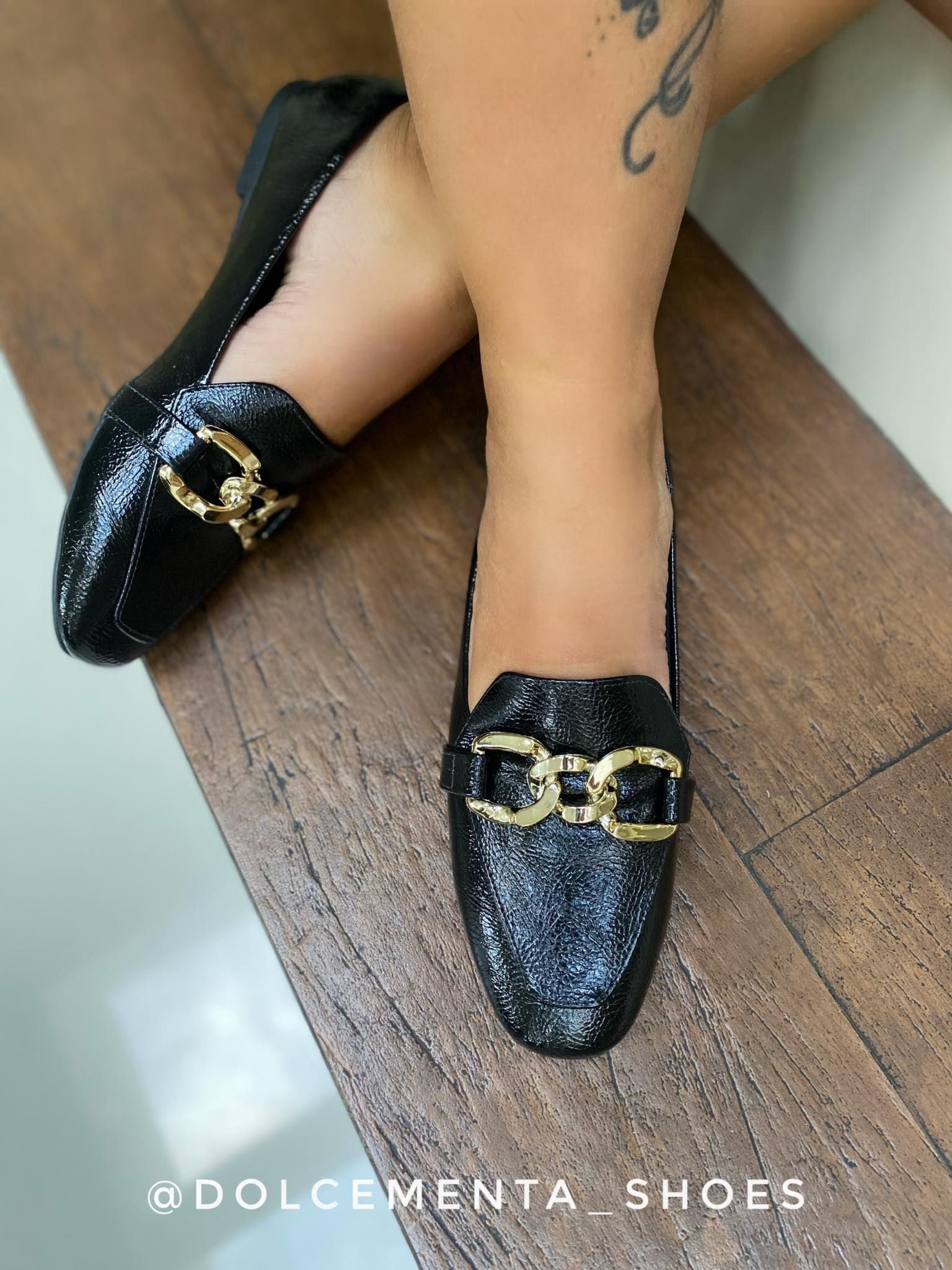 Mocassim Alice {Preto} | Dolce & Menta