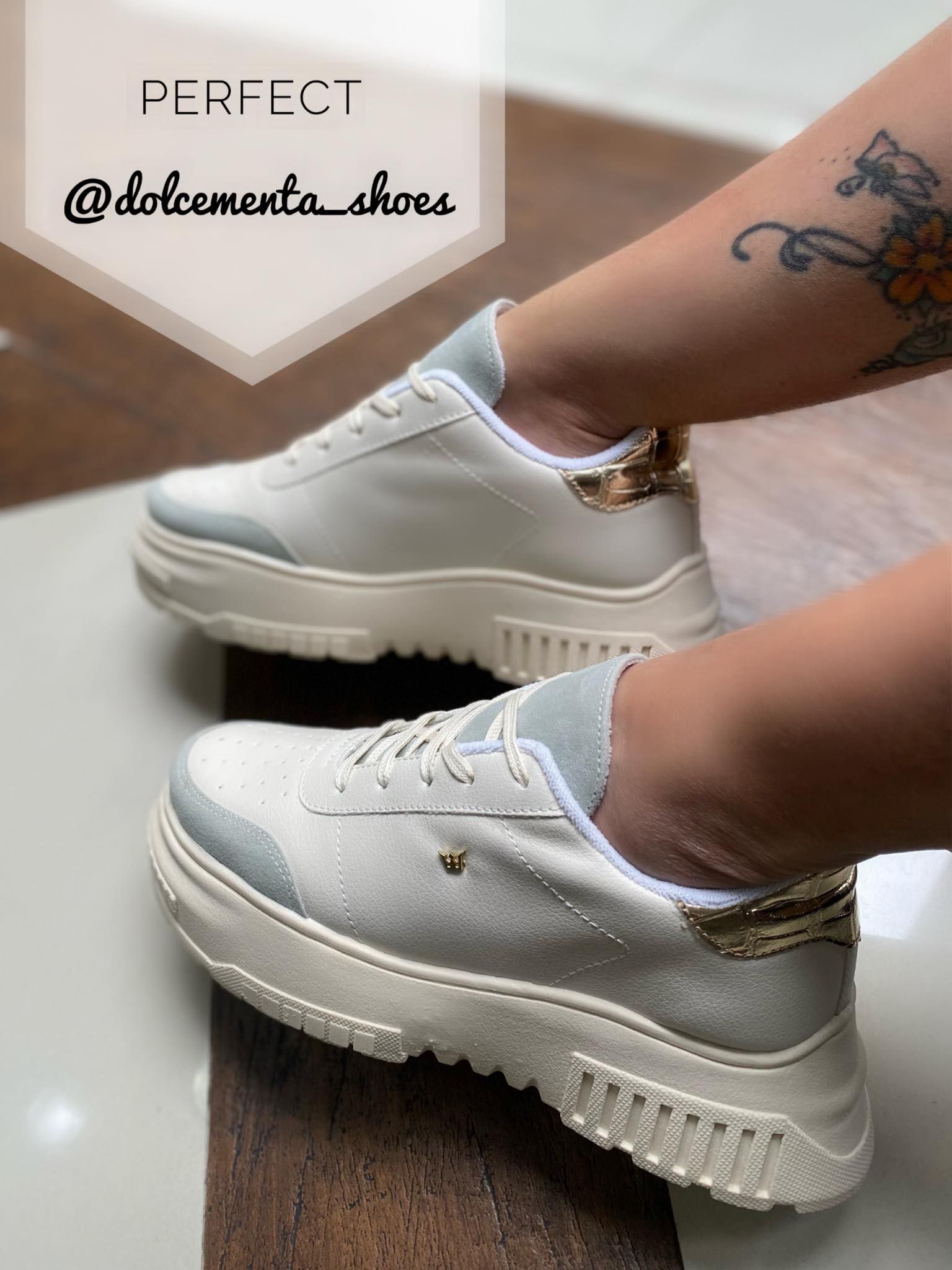 Tenis chunky off white | Dolce & Menta