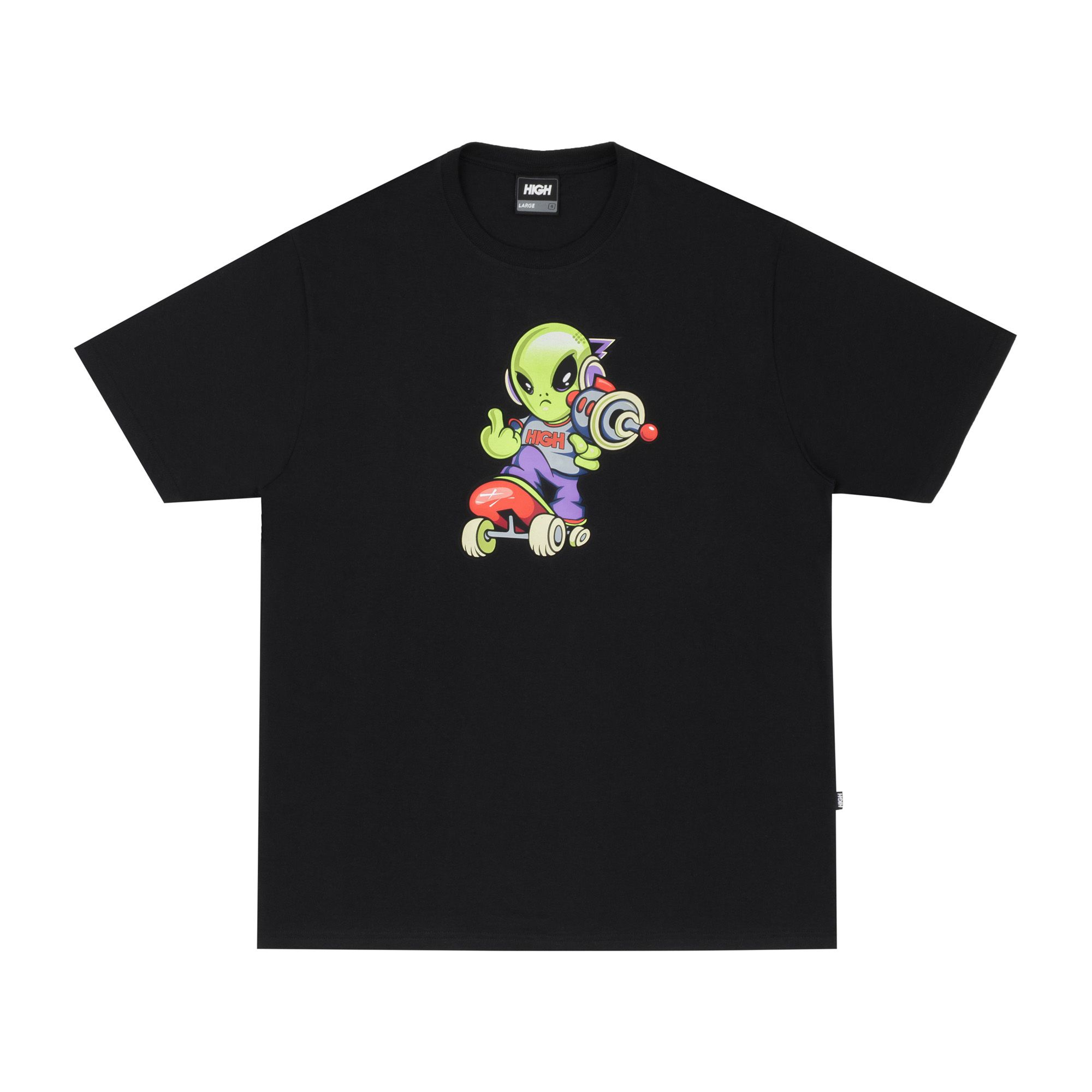 Camiseta High Tee Allen Black | DREAMS SKATESHOP