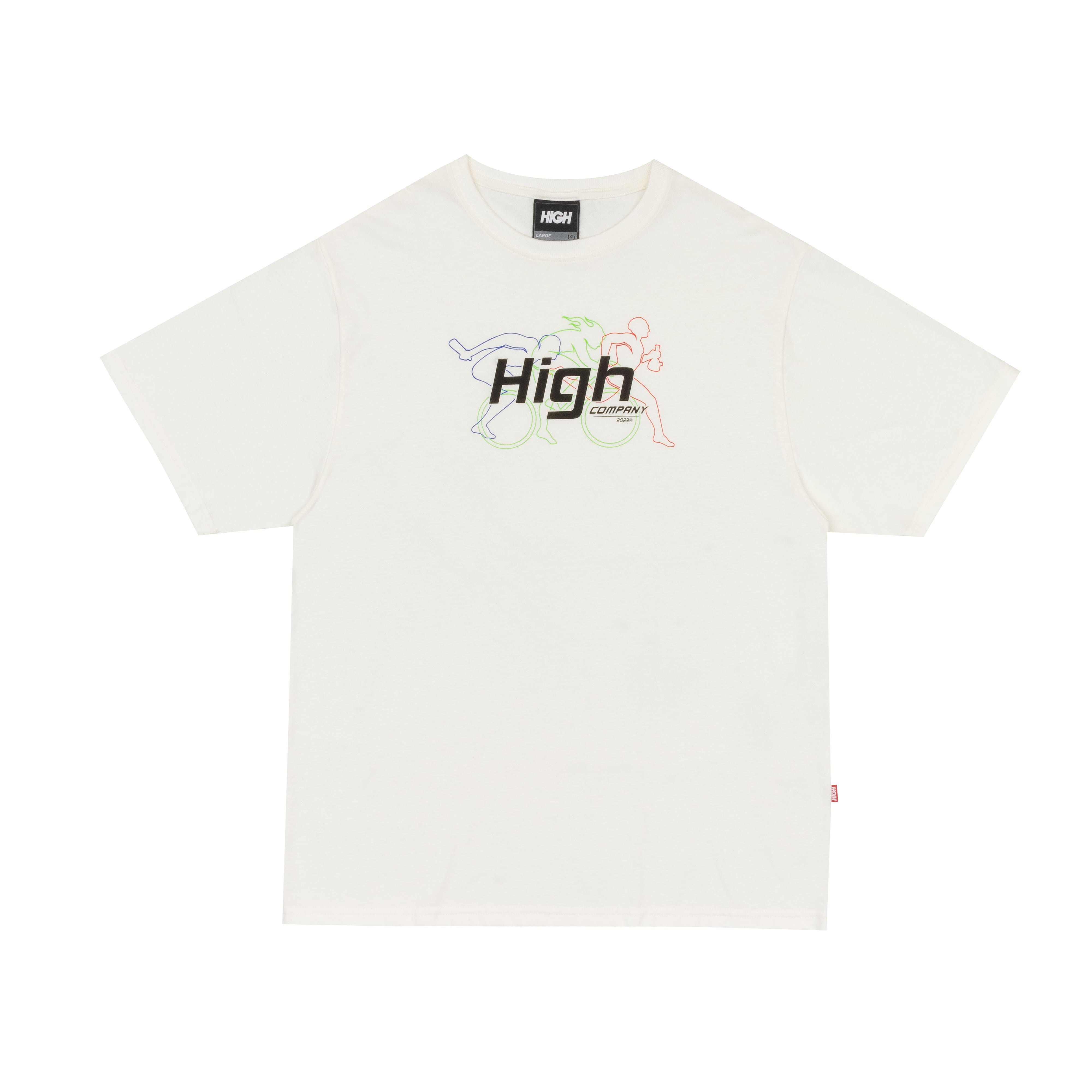 Camiseta High Tee Flag Black | DREAMS SKATESHOP