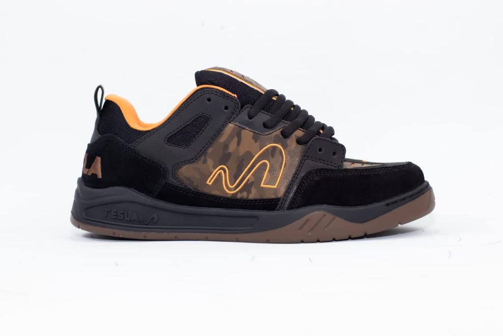 Tênis Tesla Nine Black Camu | DREAMS SKATESHOP