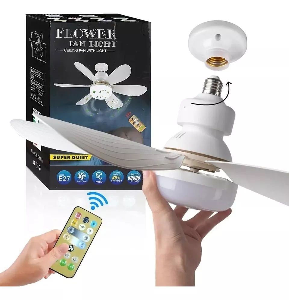 LUMINARIA VENTILADOR DE TETO 60W | Eletro Light