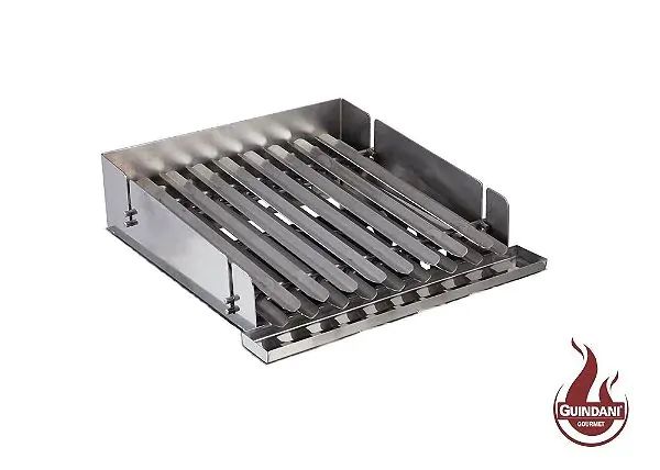CharBroiler Inox com 02 Grelhas Inox (V) e Calha para Gordura ...