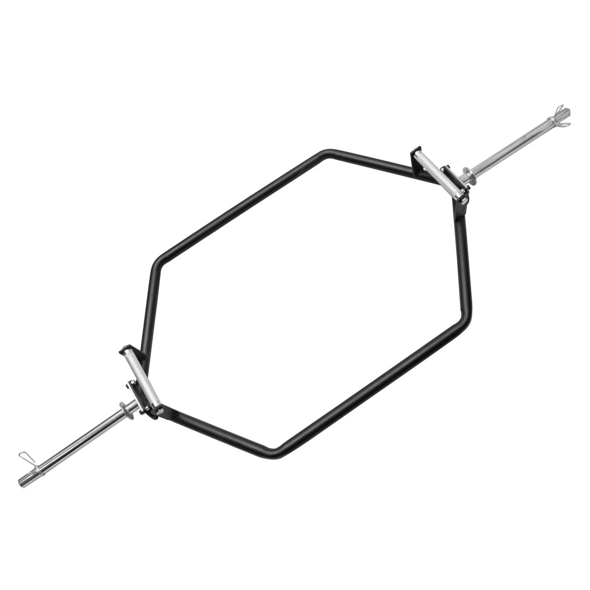 Barra Hexagonal Tubolar com Ponteira Comum | Equipamentos Line Fitness
