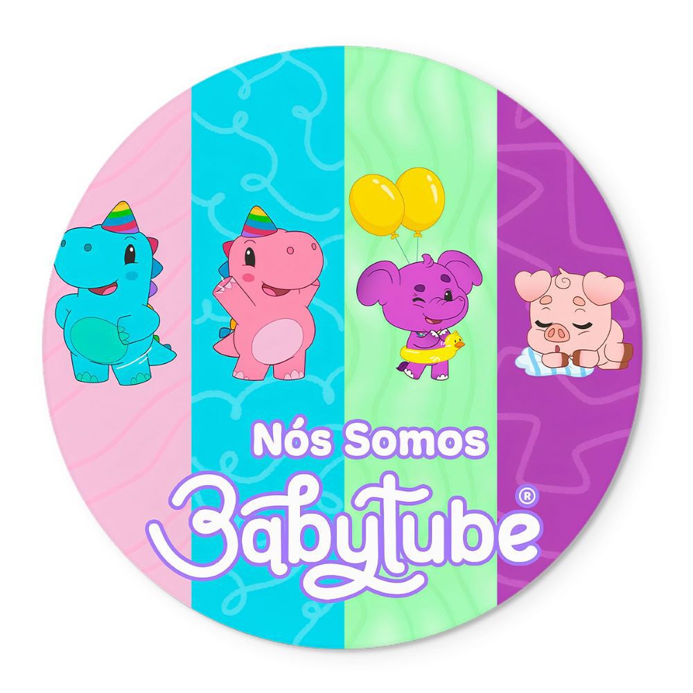 Painel Temático Baby Tube Veste Fácil C/ Elástico | ESTAMPARIA NET