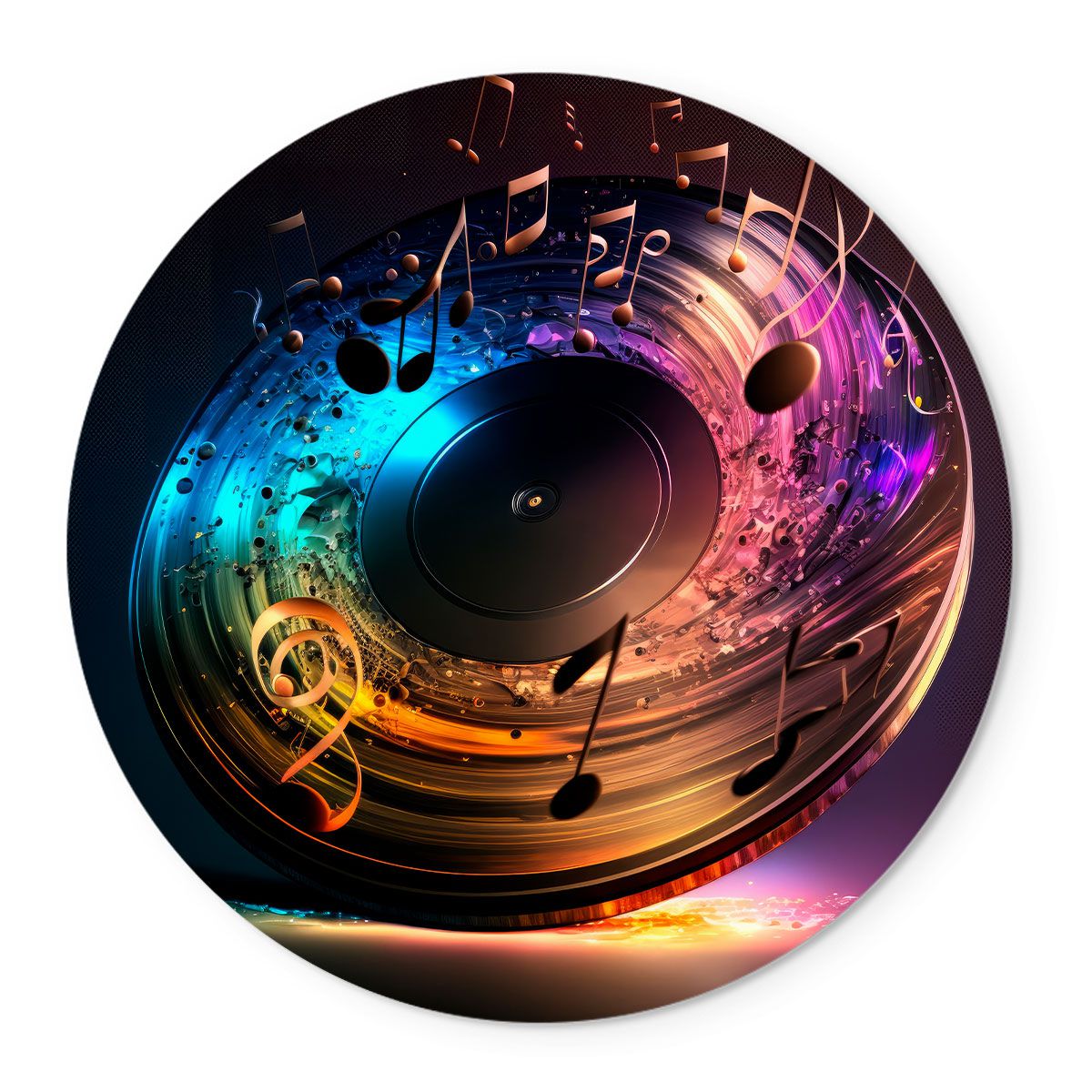 Painel Redondo Tema Musica 2 | ESTAMPARIA NET