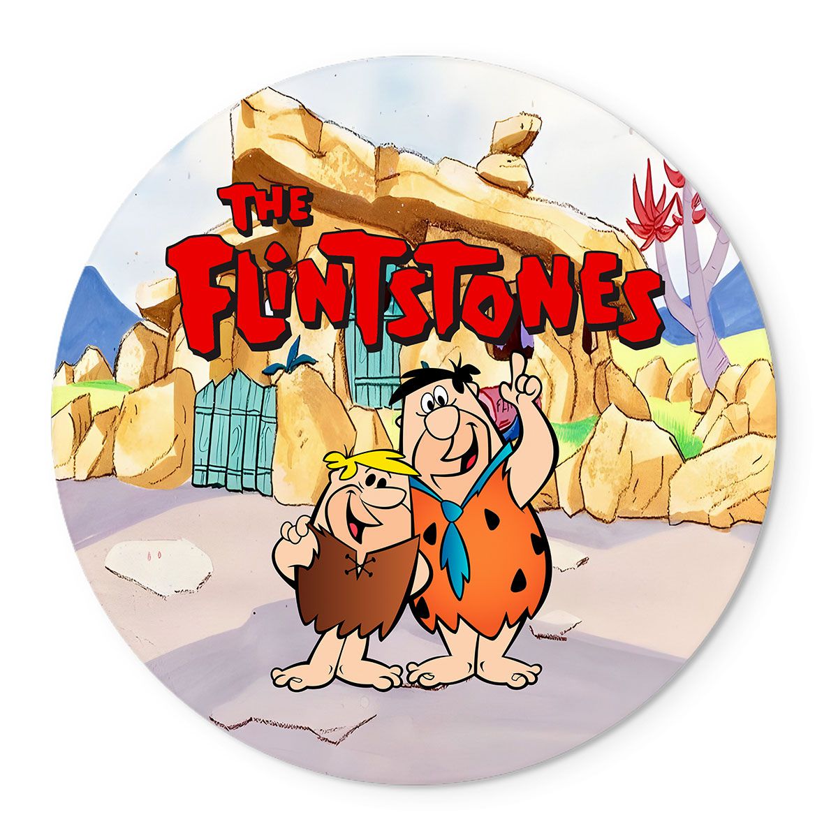 Painel Temático Fred e Barney Veste Fácil C/ Elástico | ESTAMPARIA NET