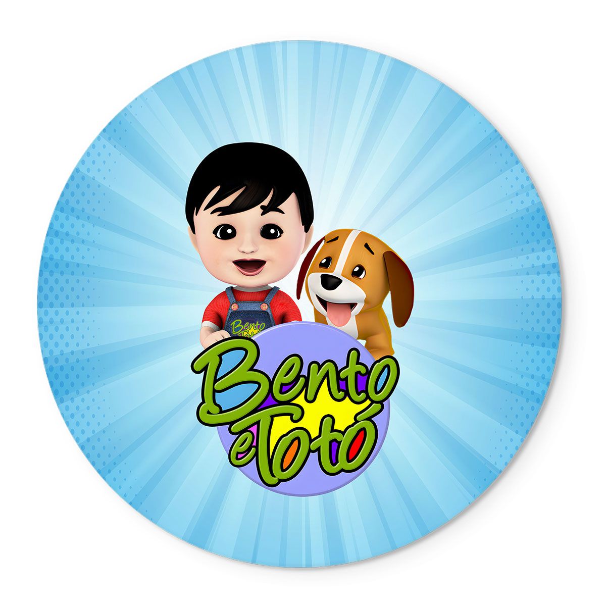 Painel Temático Bento e Totó Veste Fácil C/ Elástico | ESTAMPARIA NET
