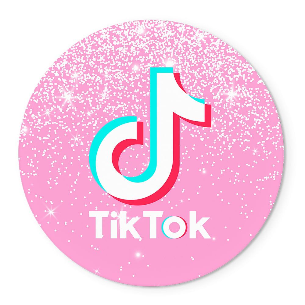 Painel Temático Tik Tok Rosa Veste Fácil C/elástico | ESTAMPARIA NET