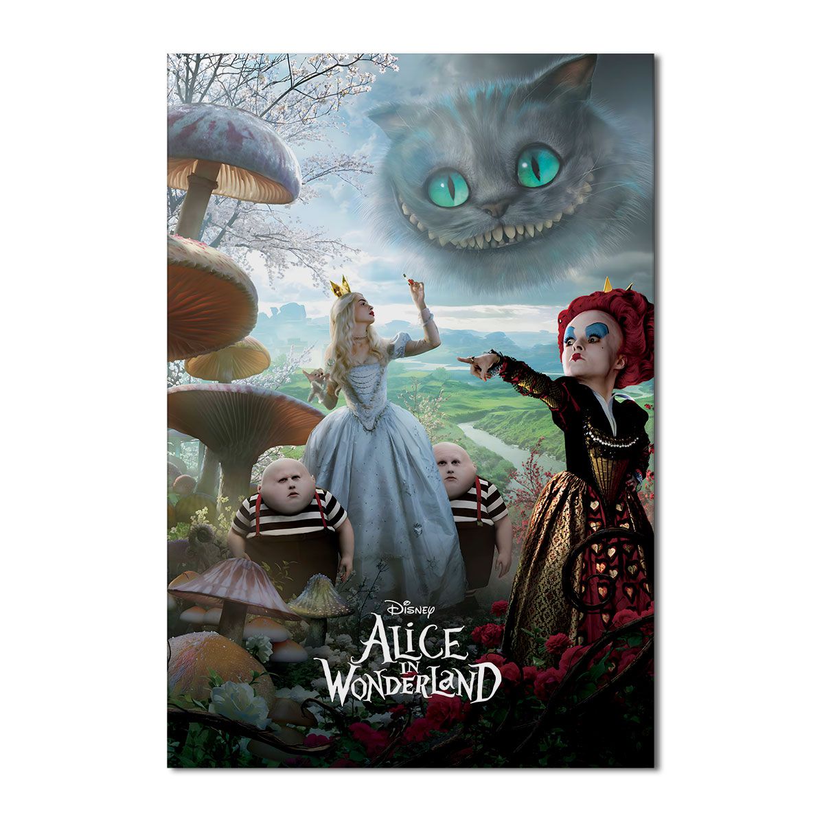 Painel Festa Retangular Alice Live Action | ESTAMPARIA NET