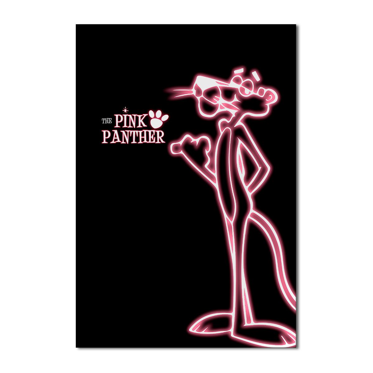 Painel Festa Retangular Pantera Cor de Rosa | ESTAMPARIA NET