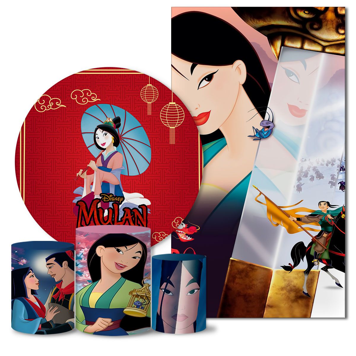 Trio Capas + Painéis Casado Mulan Veste Fácil | ESTAMPARIA NET