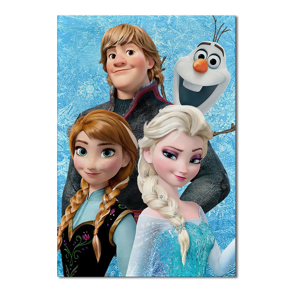 Painel Festa Retangular Frozen | ESTAMPARIA NET