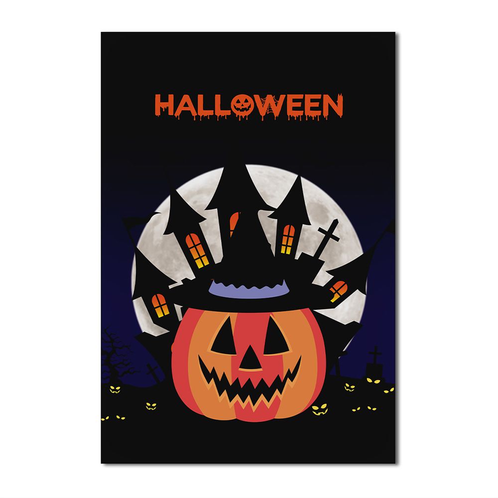 Painel Festa Retangular Halloween 4 | ESTAMPARIA NET