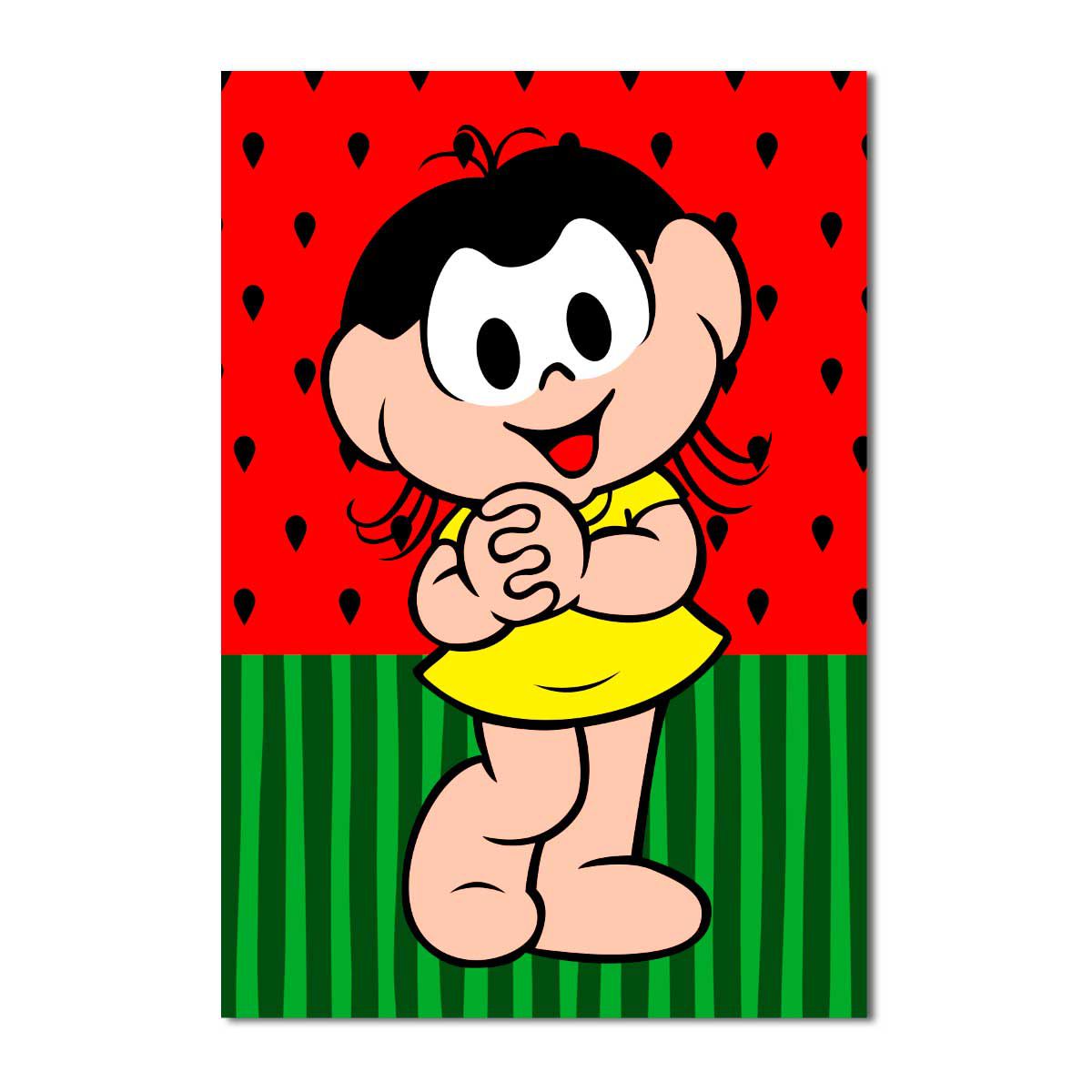 Painel Festa Retangular Magali | ESTAMPARIA NET