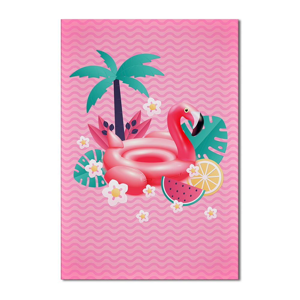 Painel Festa Retangular Pool Party Rosa | ESTAMPARIA NET