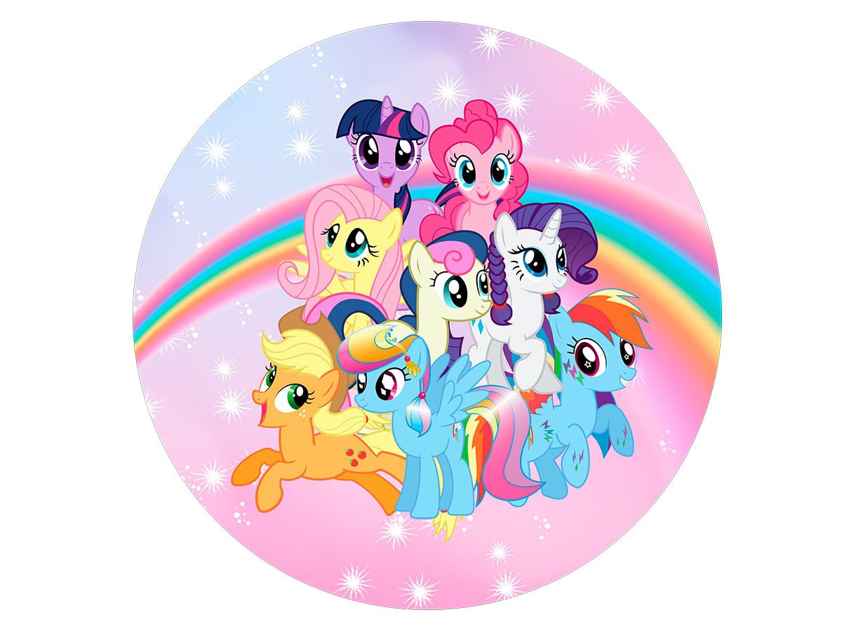 Painel Temático Little Pony Veste Fácil C/ Elástico | ESTAMPARIA NET