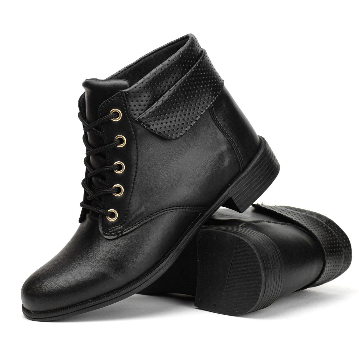 Bota Feminina- 411 Preta | DROP FALCUCCI