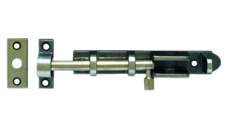 FERROLHO COLONIAL GRANDE UM LO C/PARAFUSO 15CM | Fechacom